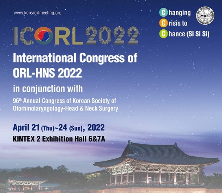 96th Annual Congress of Korean Society of Otorhinolaryngology-Head ...