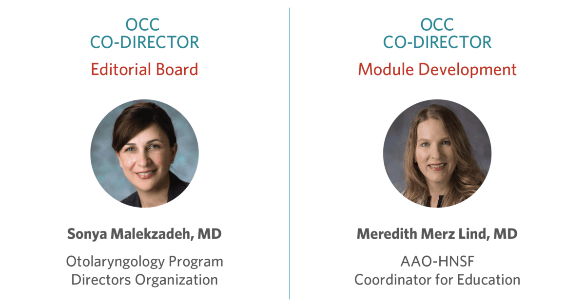 Otolaryngology Core Curriculum Leadership - American Academy of ...